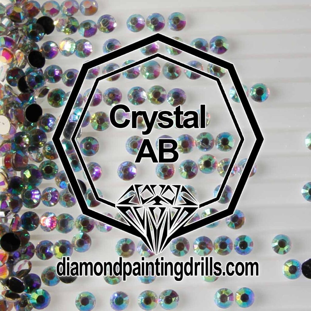 Round Crystal - Crystal AB 3mm - Diamond Painting Drills