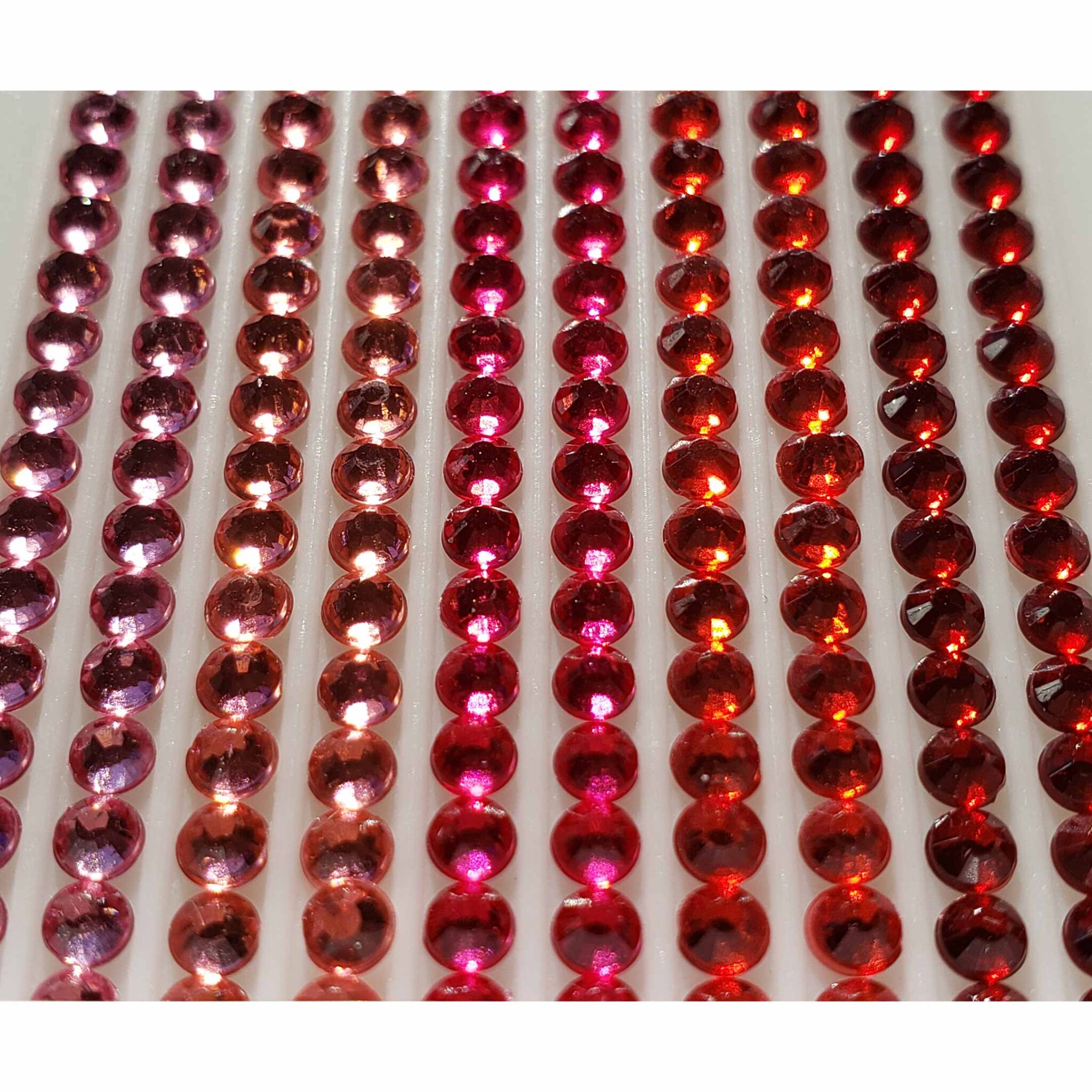 Round Crystal Drills Pinks and Reds - Diamond Painting Drills