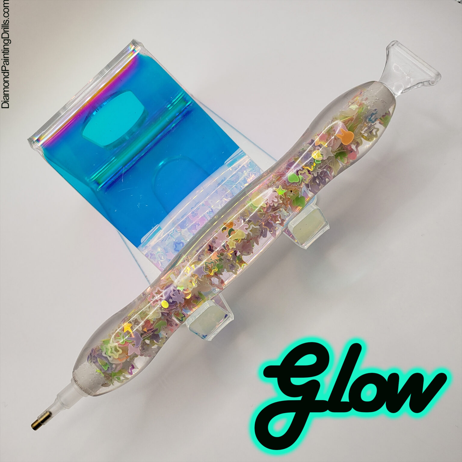 Glow in the Dark Handturned DP Pen - Diamond Painting Drills