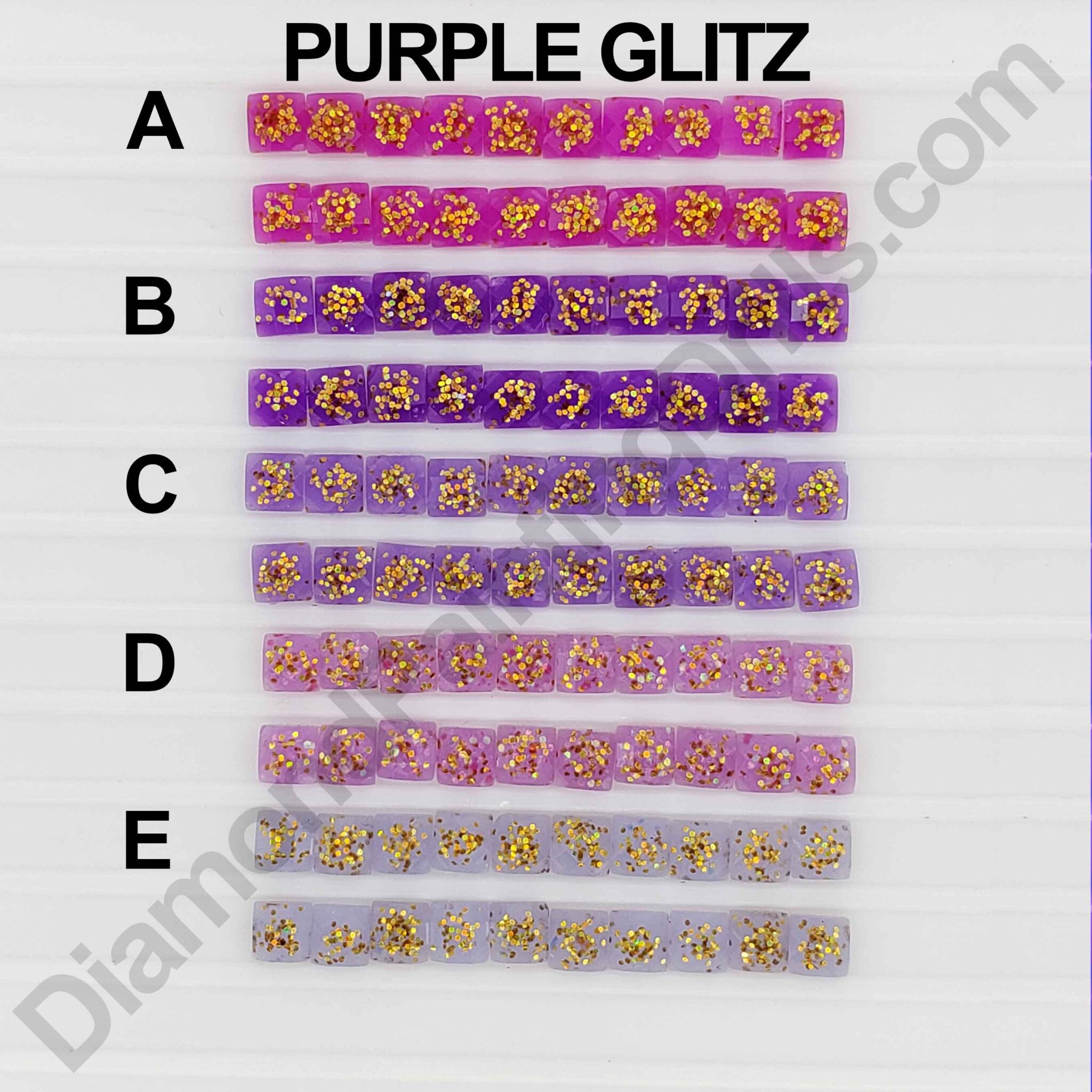 Complete Set of Glitz Drills - Diamond Painting Drills